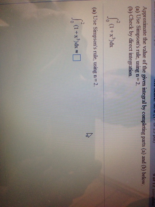 Solved 9 of 12 complete Approximate the value of the given | Chegg.com