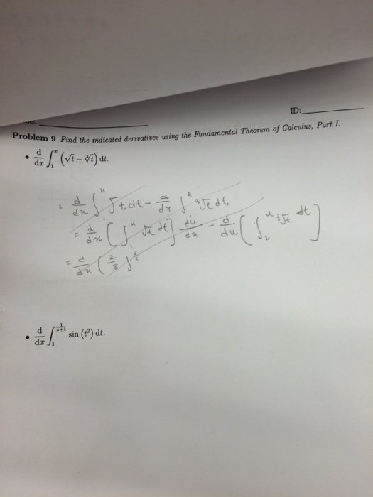 Solved Find the indicated derivatives using the Fundamental | Chegg.com