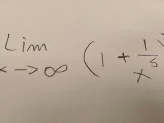 Solved Lim x - > infinity (1+1/x^5) | Chegg.com