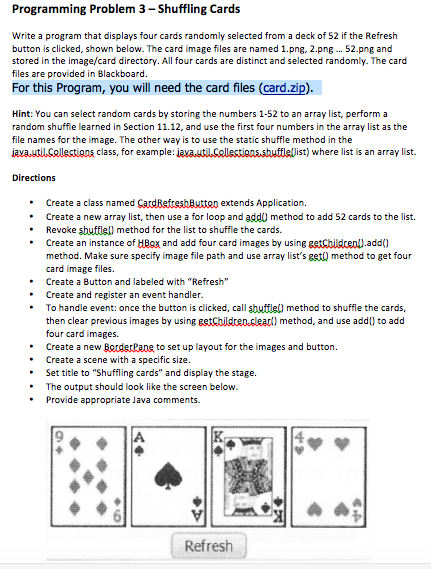 Solved Please assist with creating a Java program that | Chegg.com