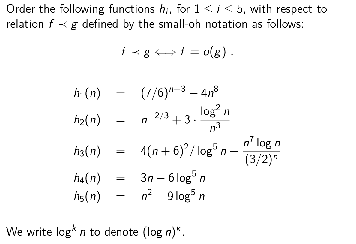 Hint: No justification for your answers is needed in | Chegg.com