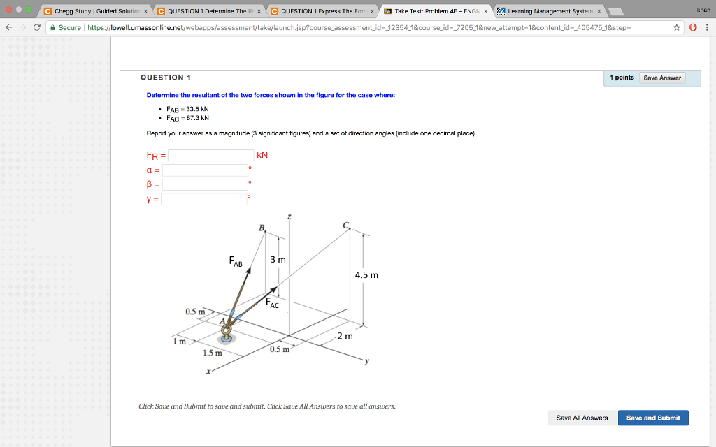 Solved e chegg Study l Guided sal t × G QUESTION 1 | Chegg.com