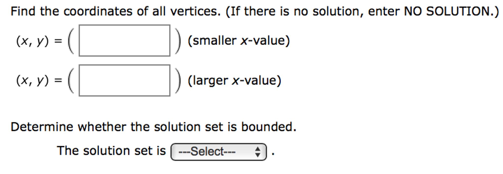 Solved Graph the solution set of the system of inequalities. | Chegg.com