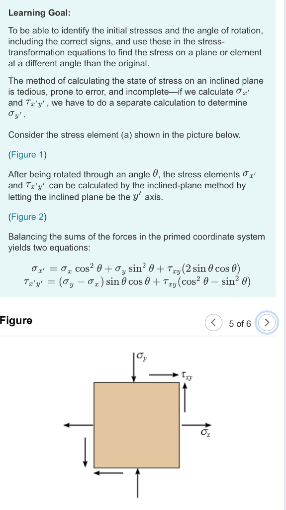 Solved Learning Goal To be able to identify the initial | Chegg.com Solved Learning Goal To be able to identify the initial | Chegg.com