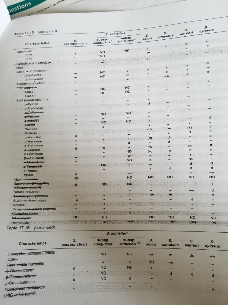 or Assignment: Staphulococcus Unknown Flow Diagram | Chegg.com