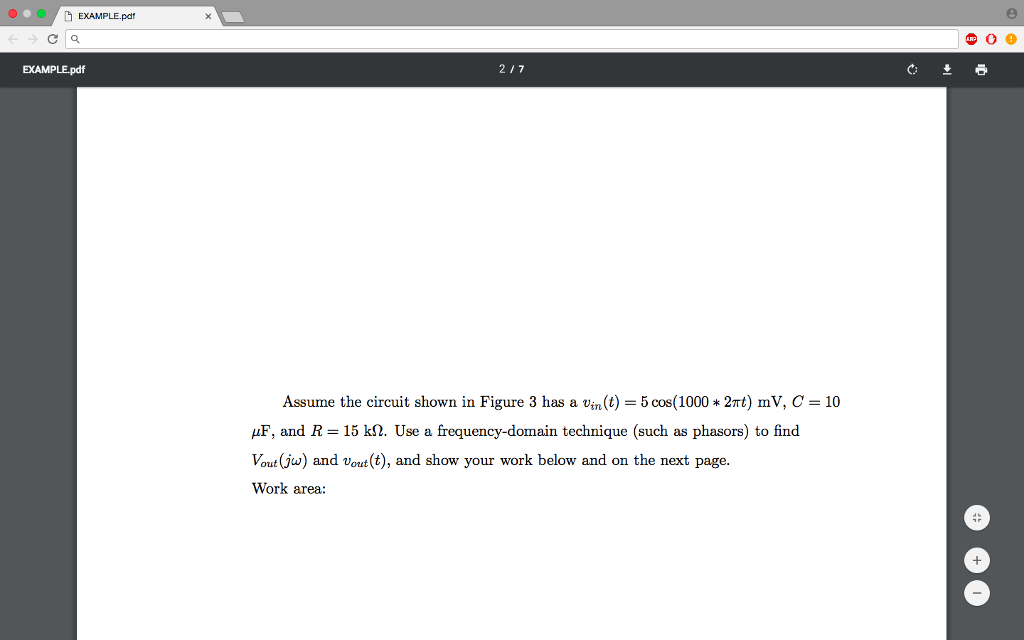 Solved h EXAMPLE pdf C EXAMPLE pdf stands for alternating | Chegg.com