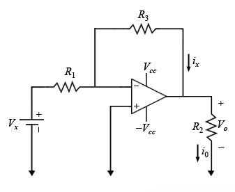 Solved 1) For the circuit shown above, determine Vo, ix, and | Chegg.com
