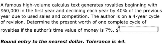 Solved A famous high-volume calculus text generates | Chegg.com