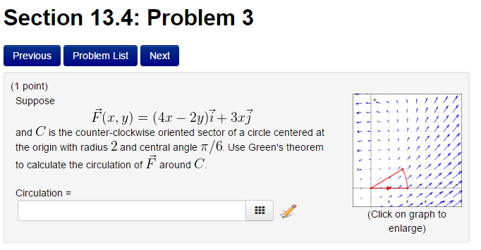 Solved Section 13.4: Problem 3 Previous Problem List Next (1 | Chegg.com
