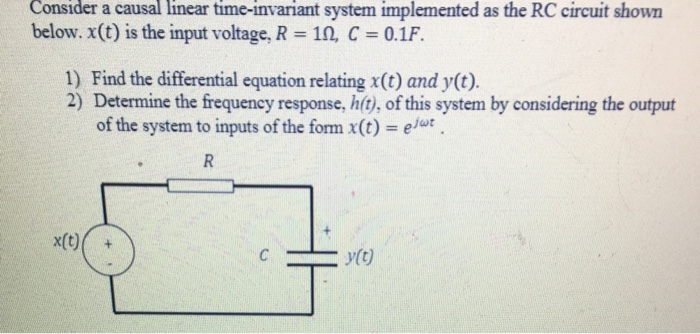 Solved Consider a casual linear time-invariant system | Chegg.com