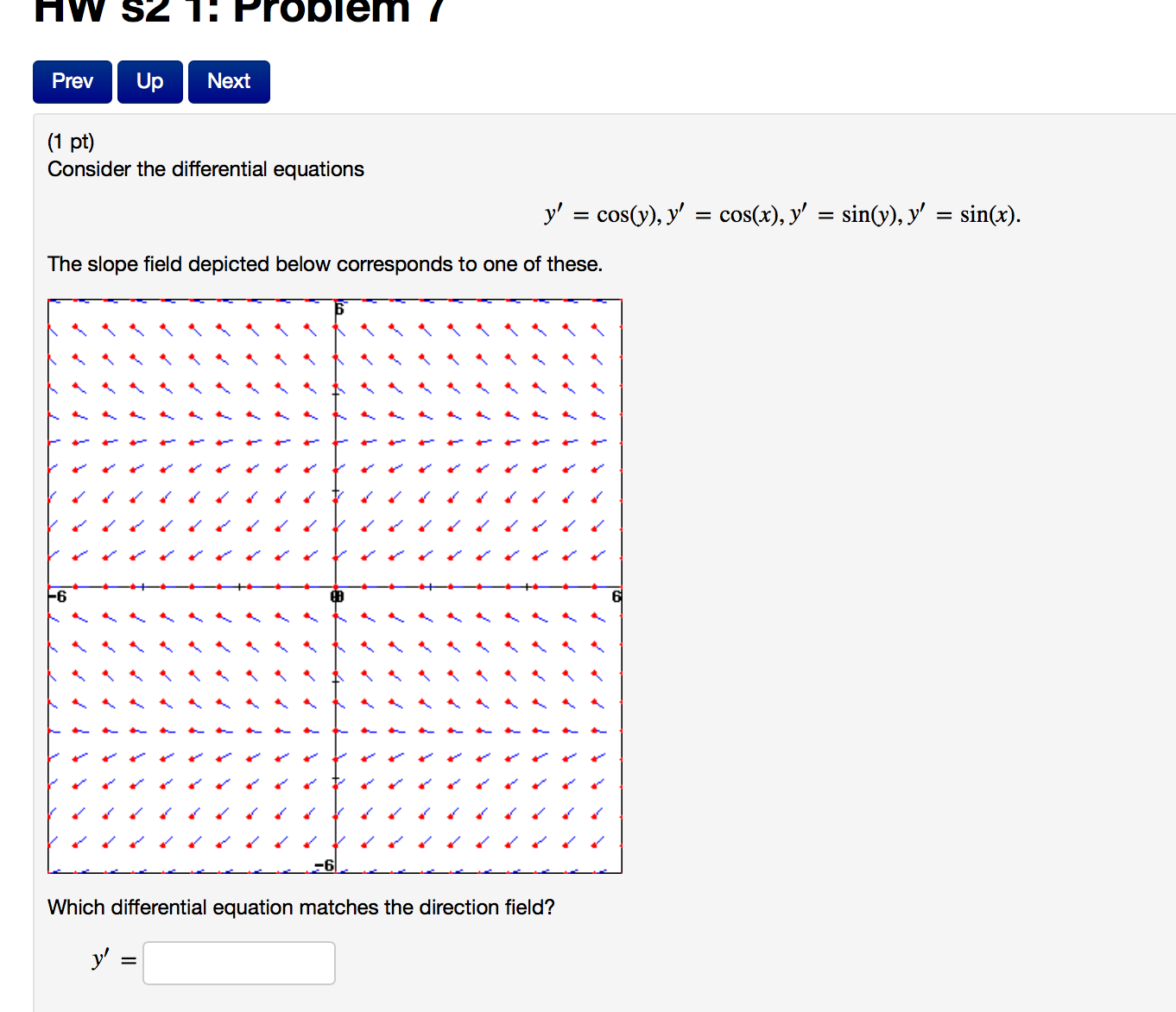 Solved Consider the differential equations y' = cos (y), y' | Chegg.com