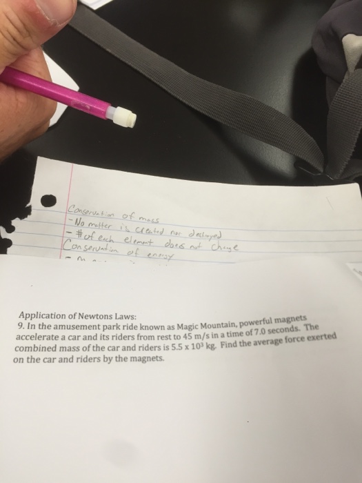 Solved Application of Newtons Laws: In the amusement park | Chegg.com