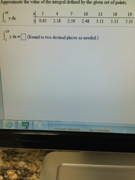 Solved Approximate the value of the integral defined by the | Chegg.com