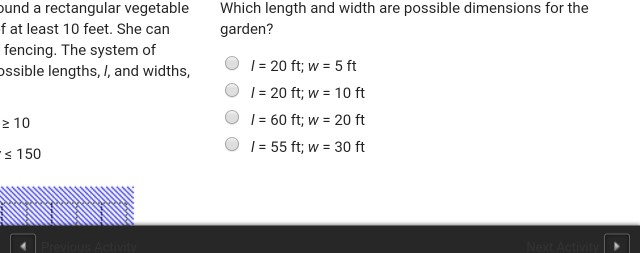 Solved Irina wants to build a fence around a rectangular | Chegg.com