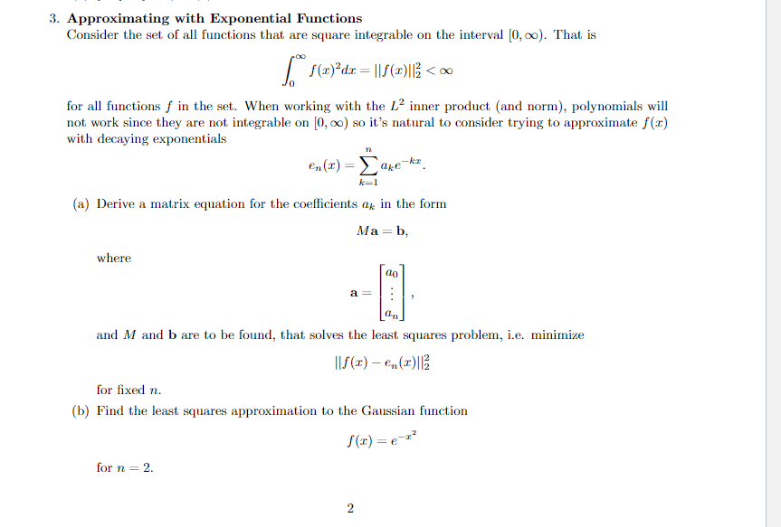 Solved Consider the set of all functions that are square | Chegg.com