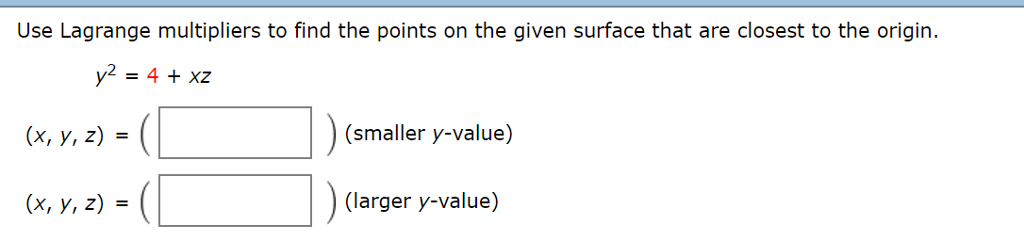 Solved Use Lagrange multipliers to find the points on the | Chegg.com