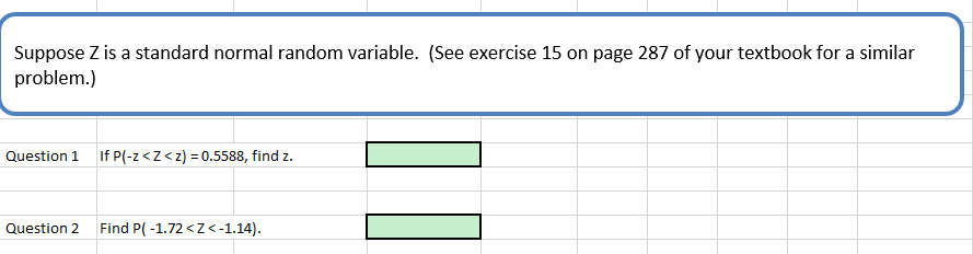 Solved Suppose Z is a standard normal random variable. (See | Chegg.com