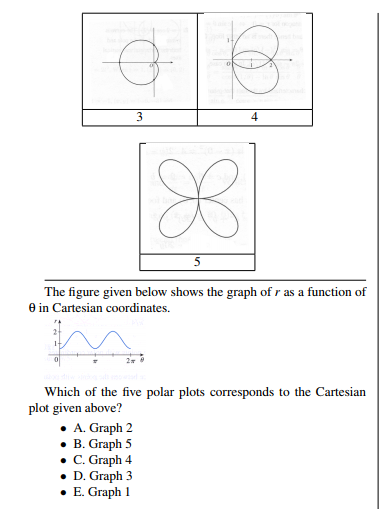 Solved 2. (1 point) Below you are given six parametric | Chegg.com