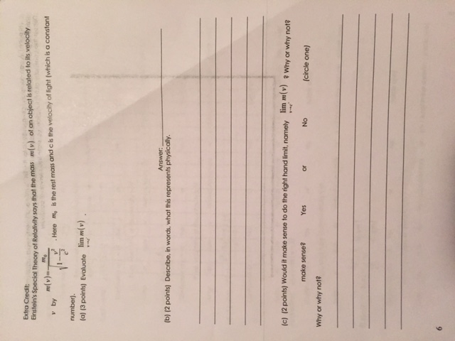 Solved Einstein's Special Theory of Relativity says that the | Chegg.com