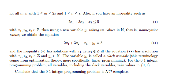 Solved Let A be any p times q matrix with integer | Chegg.com