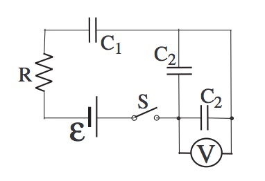 Solved All capacitors of the open circuit in Fig. 1 are | Chegg.com
