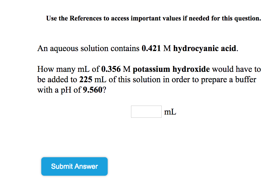 Solved Use the References to access important values if | Chegg.com