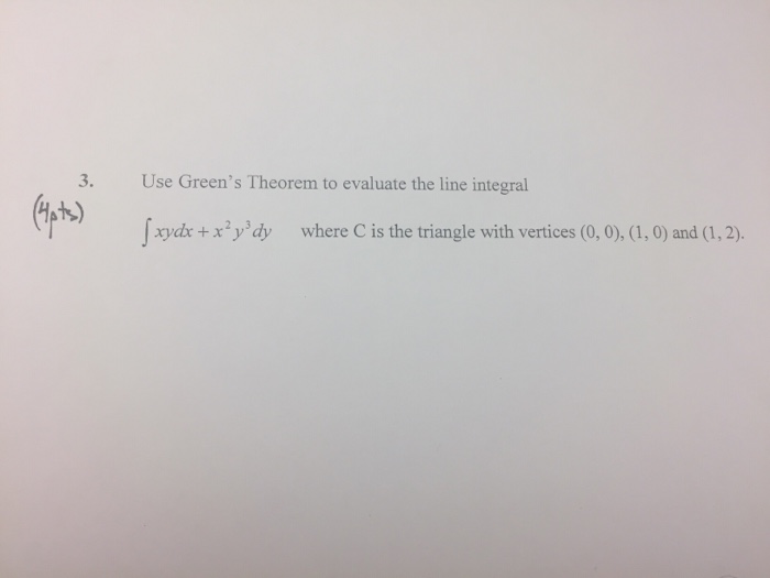 Solved Use Green's Theorem to evaluate the line integral | Chegg.com