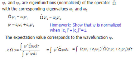 Solved v, and v2 are eigenfunctions (normalized) of the | Chegg.com