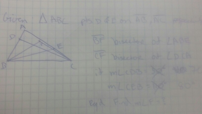 Solved EF @r..A[3E bisector secte | Chegg.com