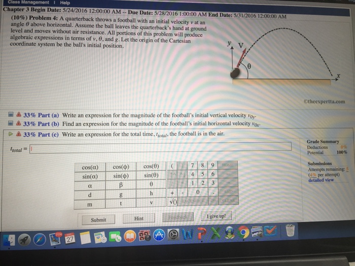 Solved Class Management I Help Chapter 3 Begin Date: | Chegg.com
