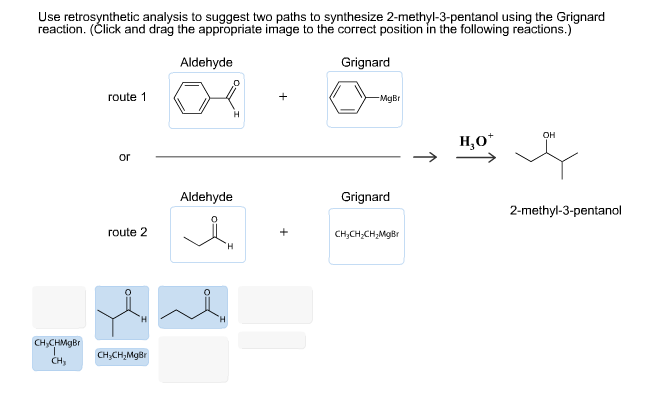 Solved Use retrosynthetic analysis to suggest two paths to | Chegg.com