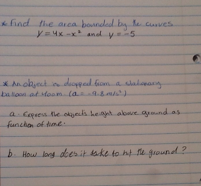 Solved x find the arca bounded bu he curves An object te | Chegg.com