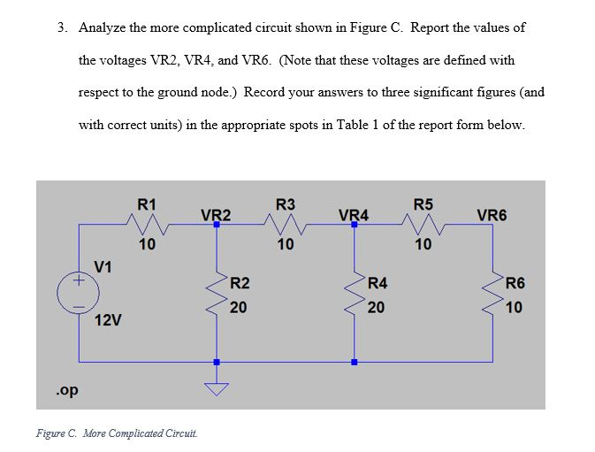 Solved Analyze the more complicated circuit shown in Figure | Chegg.com
