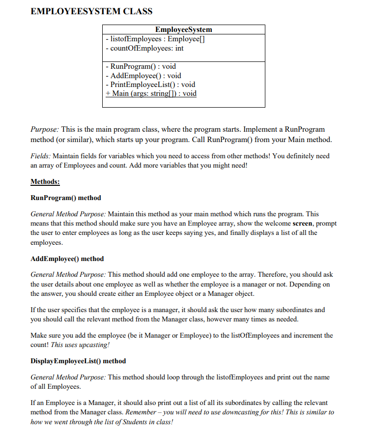 Solved Program Overview In this program, you will create a | Chegg.com