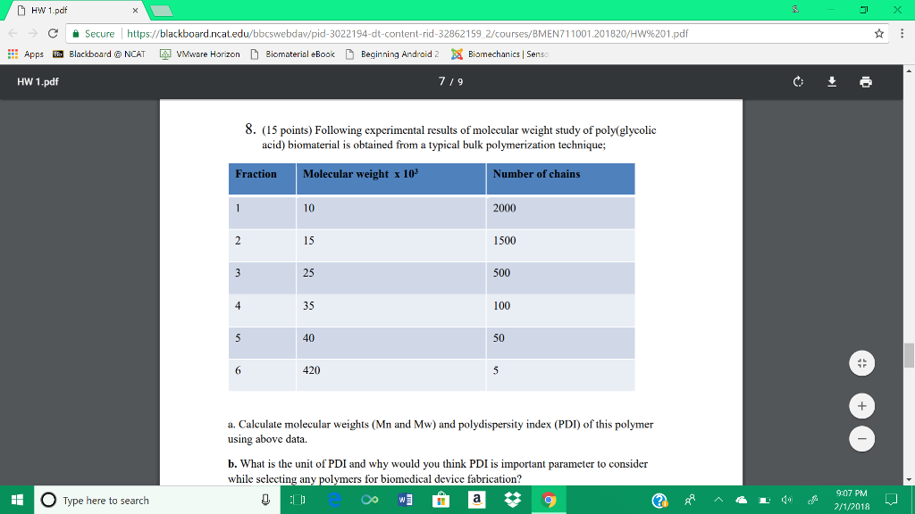Solved HW 1.pdf 을 Secure https://blackboard.cat.edu/bbcs et | Chegg.com