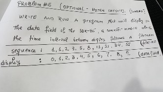 Solved WAITE AND -RUN A program that will MoD lo A Count ef | Chegg.com