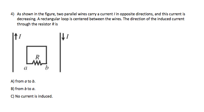 Solved 3) A square conductor moves through a uniform | Chegg.com