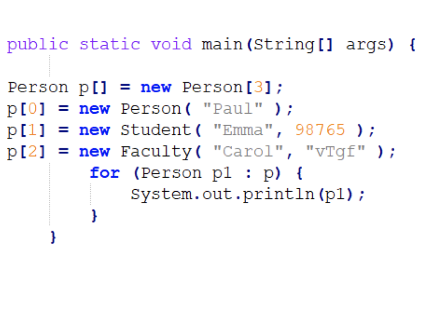 public static void main(String[] args) ( pt0] new | Chegg.com