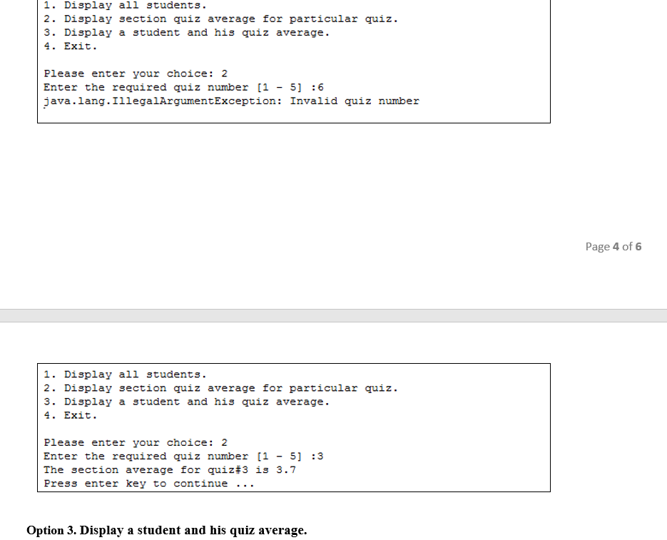 Consider a Student class that has: » private instance | Chegg.com