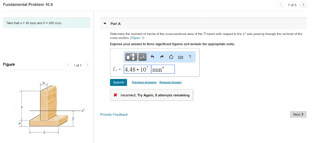 Solved Fundamental Problem 10.8 Take that a 30 n and b 200 | Chegg.com Solved Fundamental Problem 10.8 Take that a 30 n and b 200 | Chegg.com