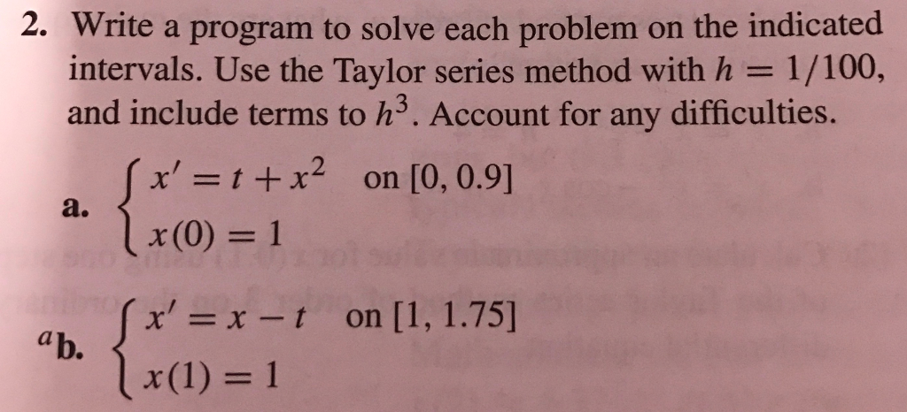 Solved: (MATLAB) The Following Question Needs To Be Progra... | Chegg.com