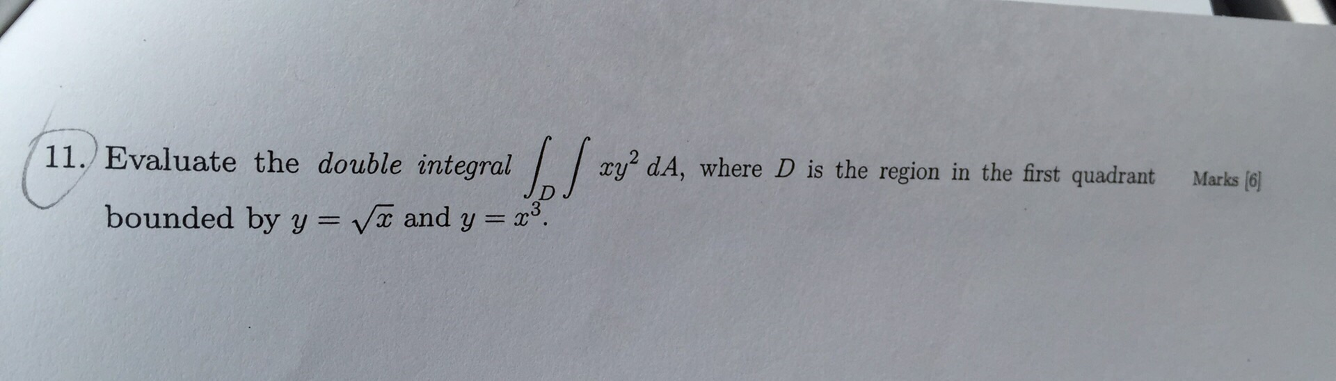 Solved Evaluate the double integral integrate D integrate | Chegg.com