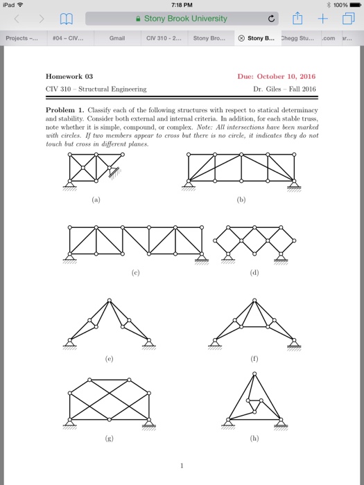 Solved Classify each of the following structures with | Chegg.com
