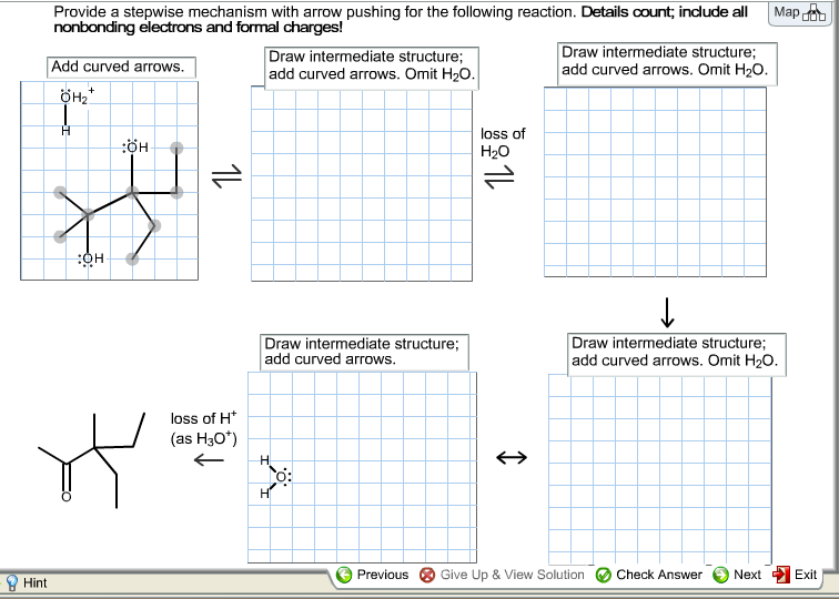 Solved Provide a stepwise mechanism with arrow pushing for | Chegg.com