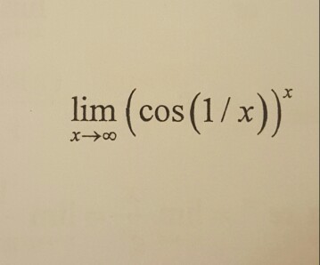 Solved lim (cos (1 x 00 | Chegg.com