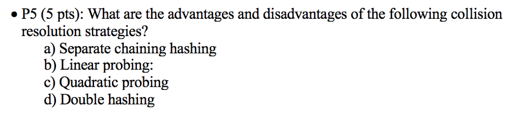 Solved and disadvantages of the following collision | Chegg.com