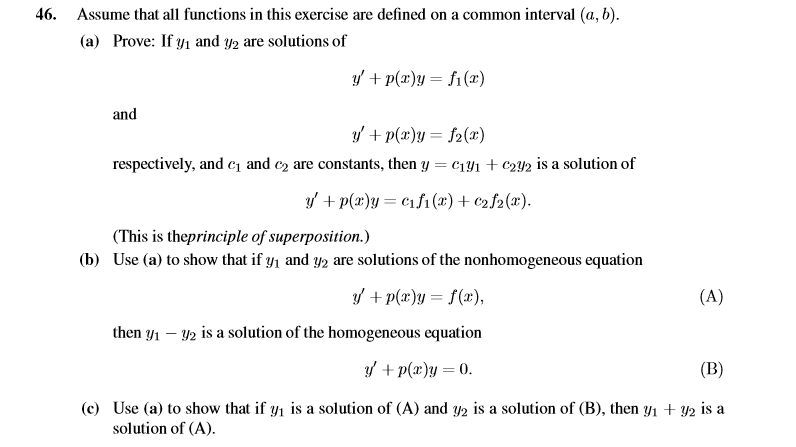 Solved Assume that all functions in this exercise are | Chegg.com
