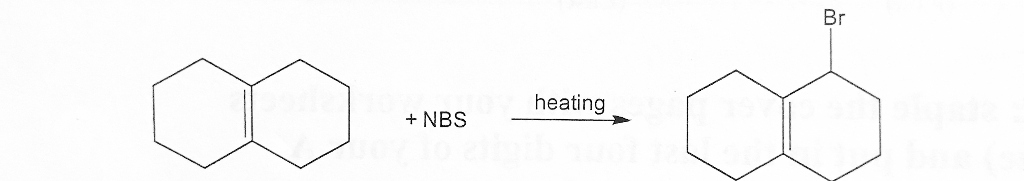 Solved heating +NBS | Chegg.com