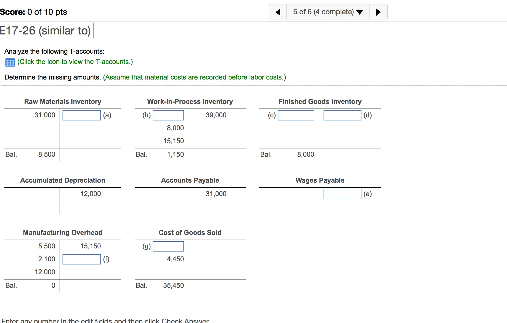 Solved Analyze the following T-accounts: (Click the icon to | Chegg.com Solved Analyze the following T-accounts: (Click the icon to | Chegg.com