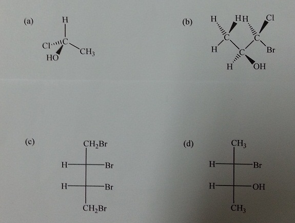Solved For each structure,(i) star (*) any asymmetric carbon | Chegg.com